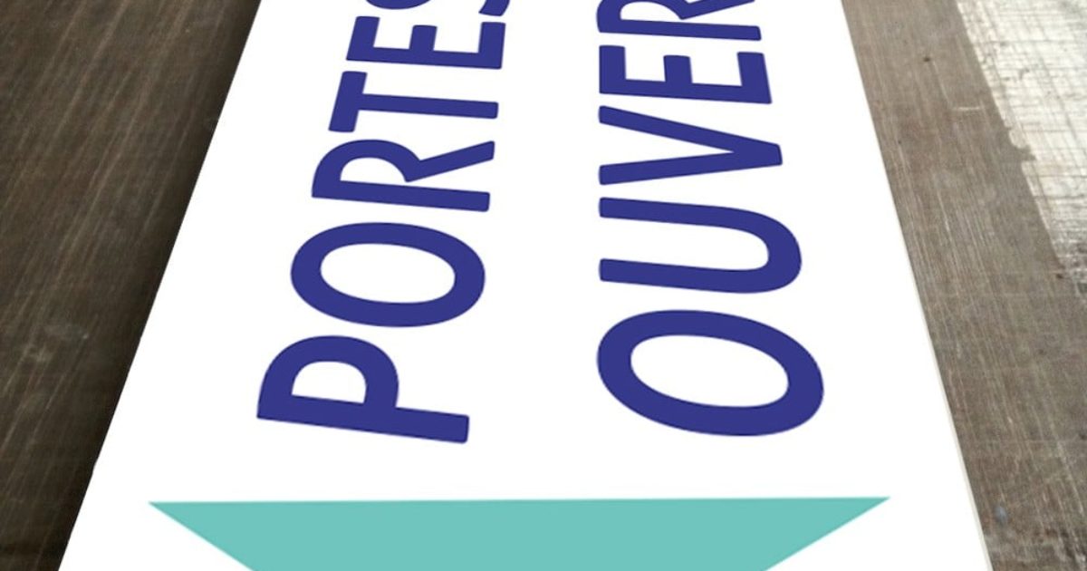 Panneau Alvéolaire de Fléchage - Signalisation de Chantier Optimale